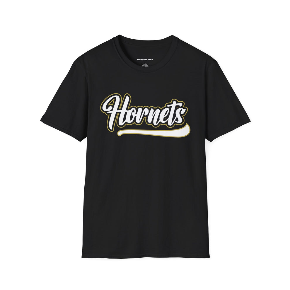 Thick Outline Cursive Hornets – DripGraphix